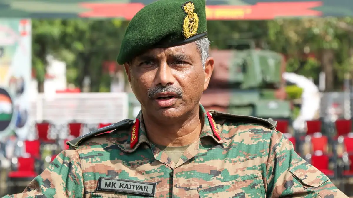 Lt Gen Manoj Kumar Katiyar ने पाकिस्तान के आतंकवादी हमलों पर कार्रवाई ...